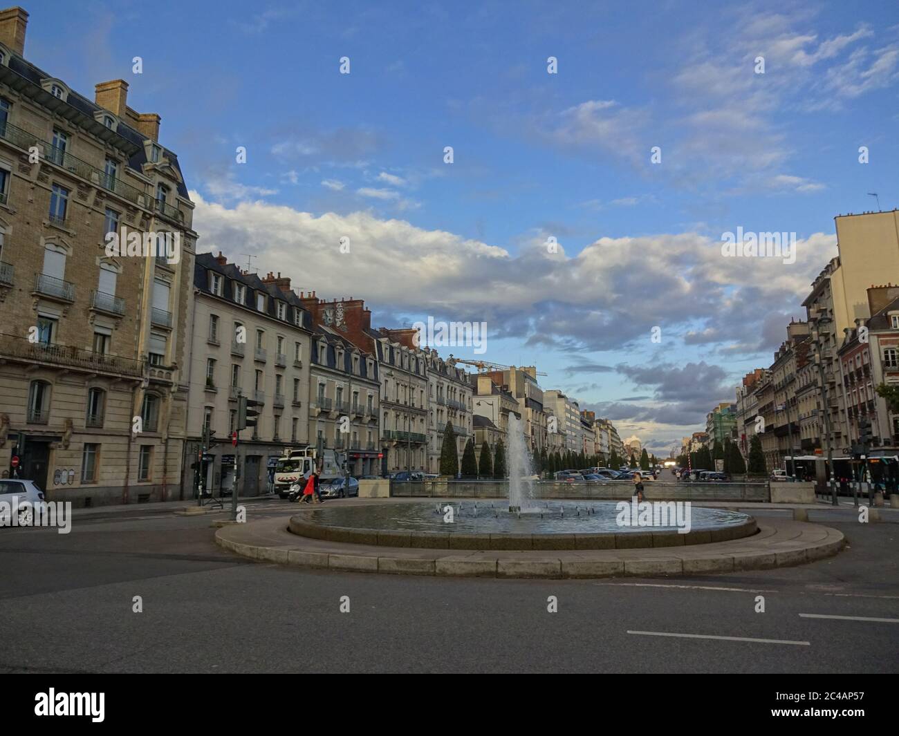 Rennes is a very beautiful and liveable city. Center architecture and ...