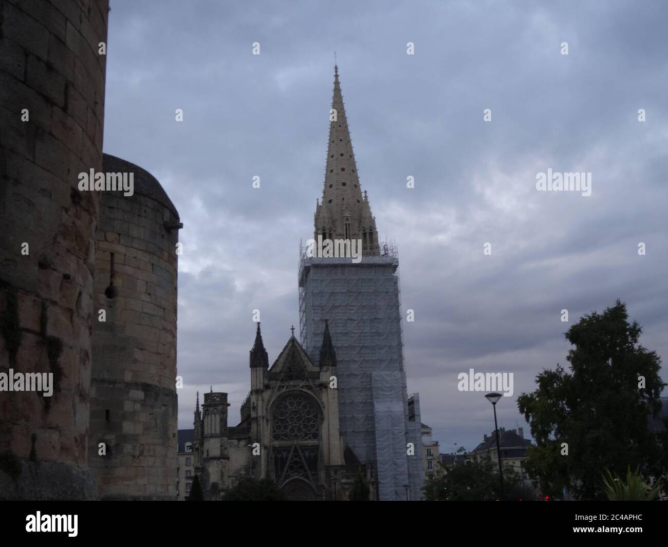 Memorial de Caen and amazing buildings of this northen city. French ...