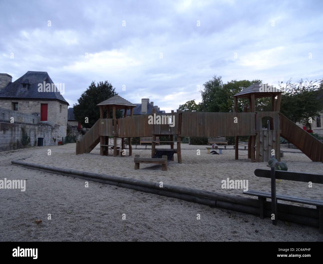 Memorial de Caen and amazing buildings of this northen city. French ...