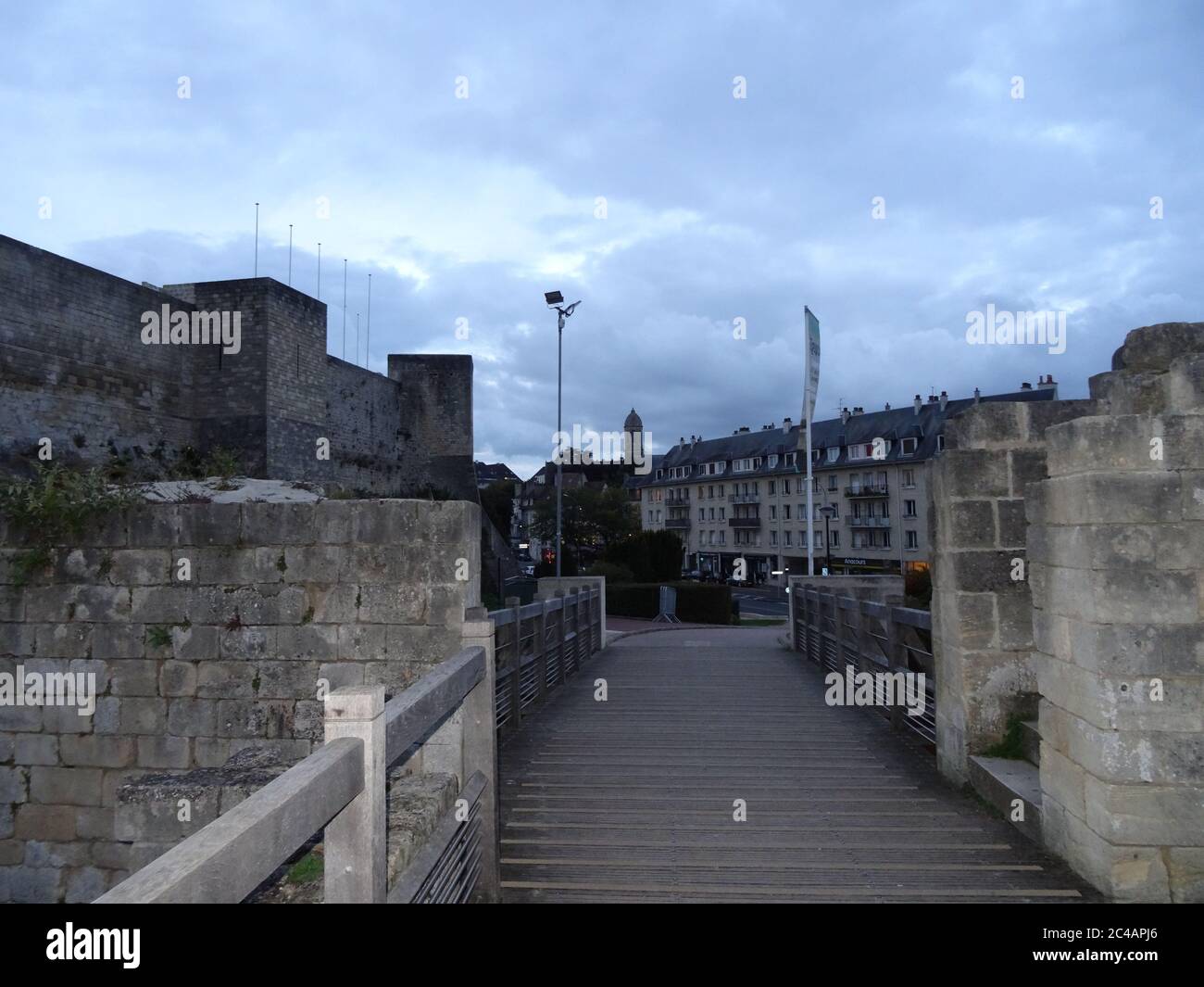 Memorial de Caen and amazing buildings of this northen city. French ...