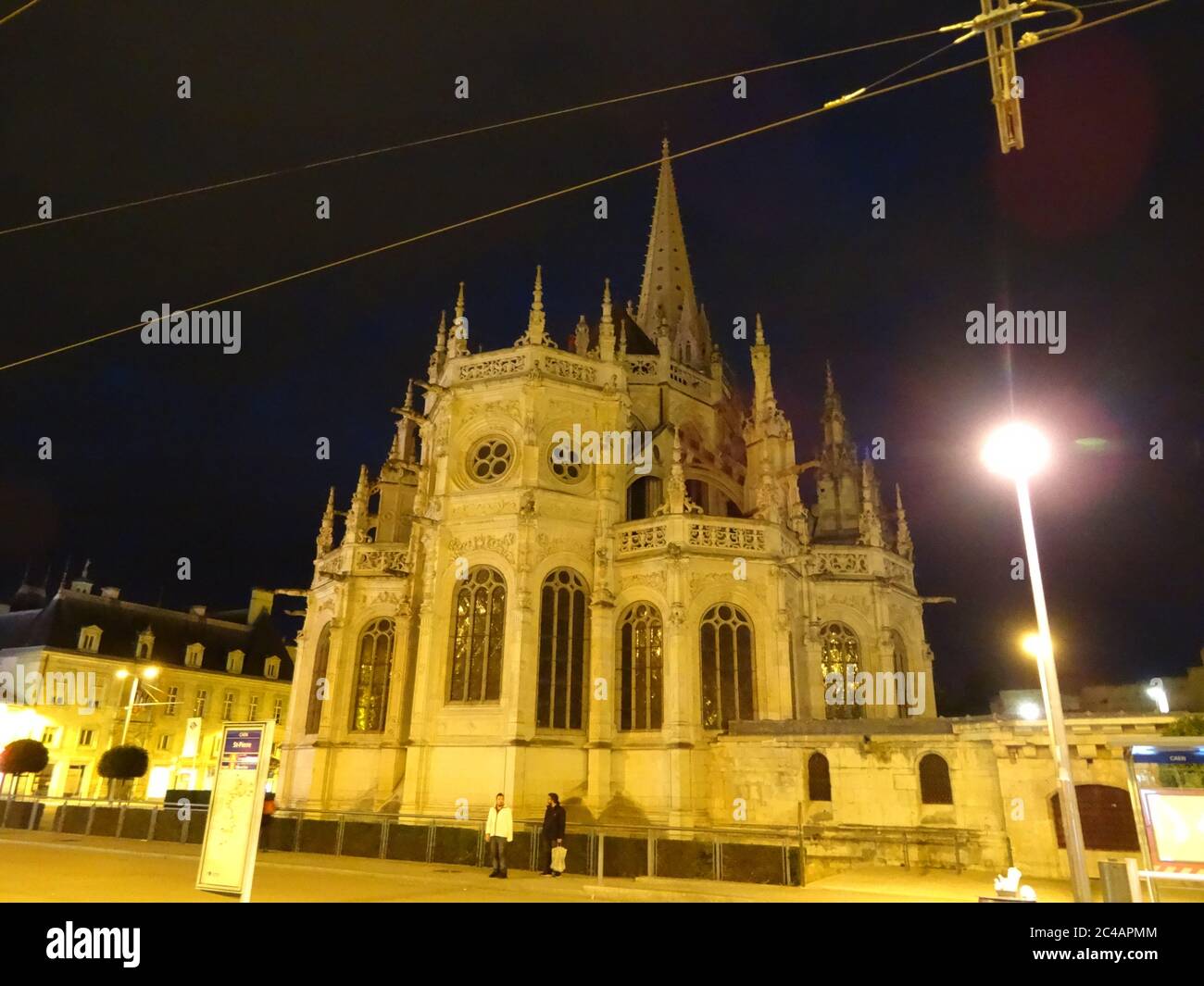 Memorial de Caen and amazing buildings of this northen city. French ...