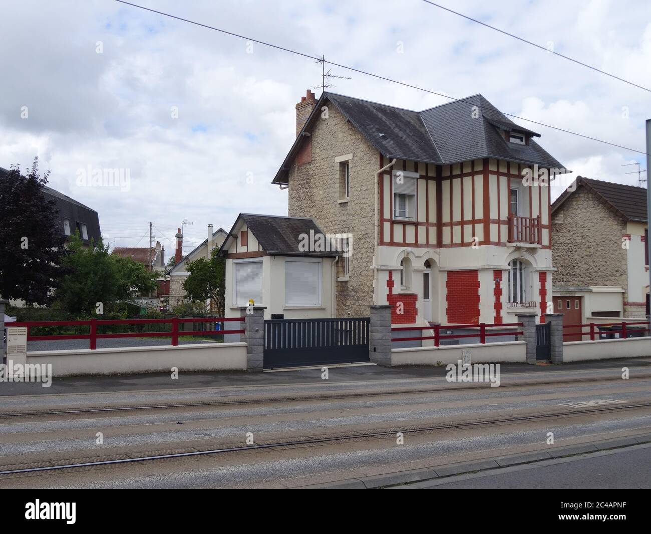 Memorial de Caen and amazing buildings of this northen city. French ...