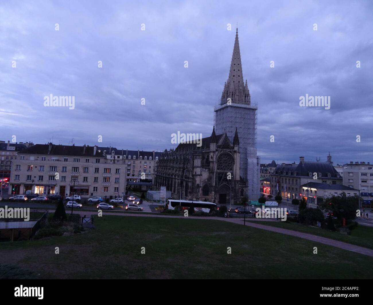 Memorial de Caen and amazing buildings of this northen city. French ...