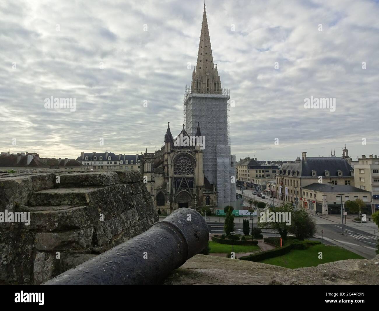 Memorial de Caen and amazing buildings of this northen city. French ...