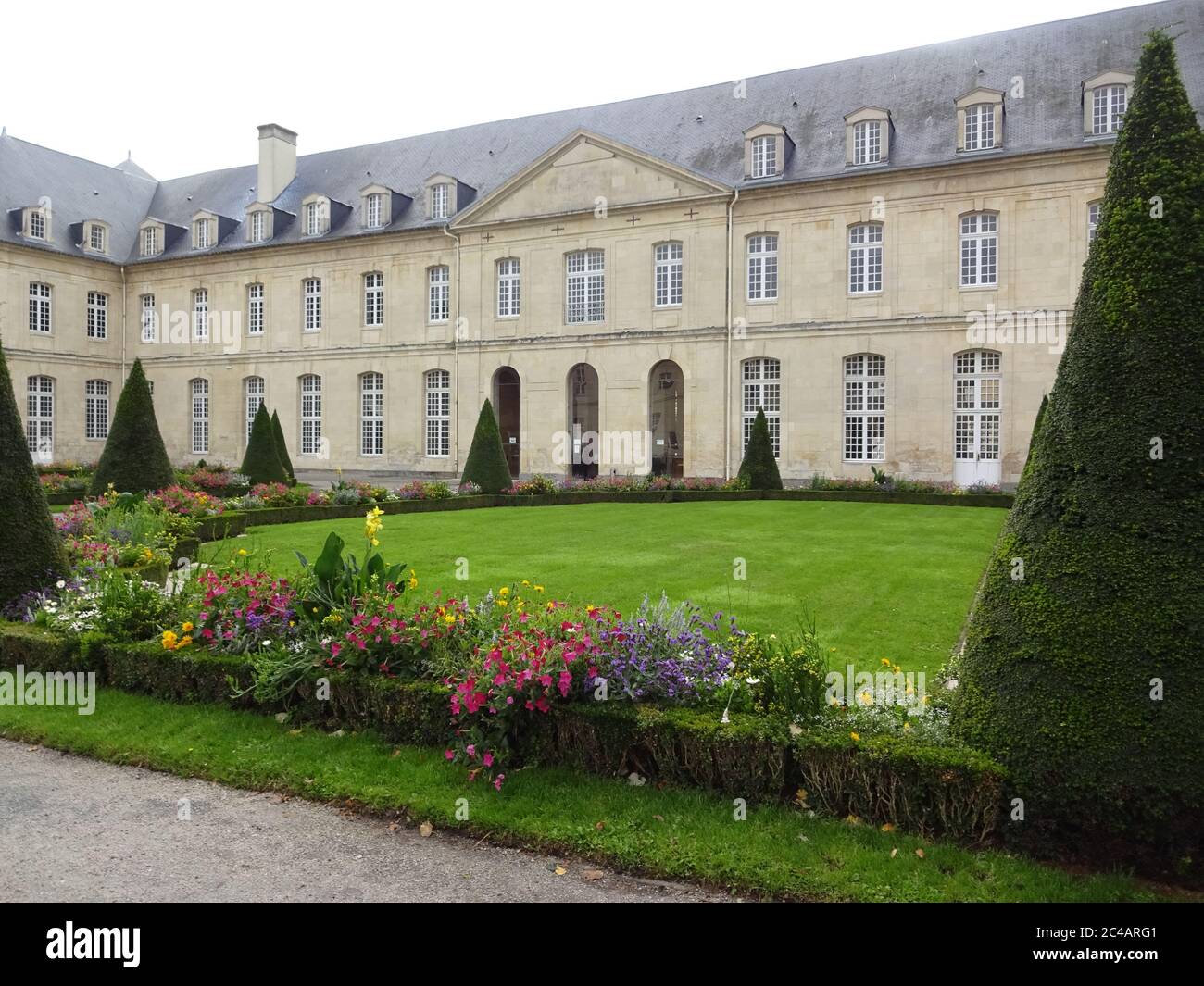 Memorial de Caen and amazing buildings of this northen city. French ...
