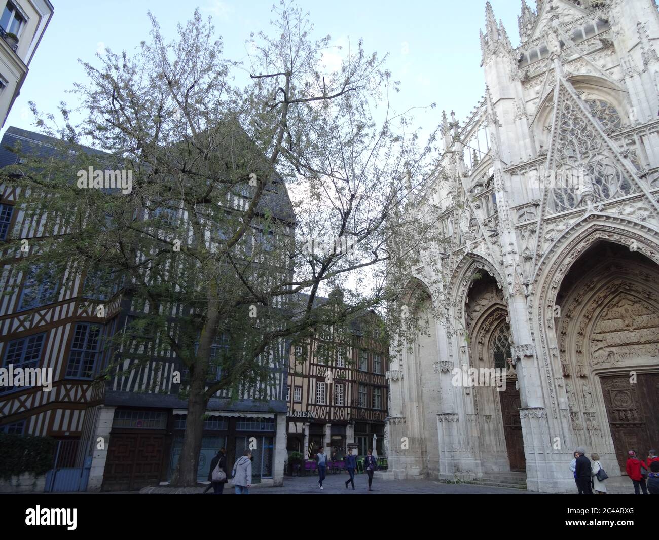 Rouen is a very beautiful city with ancient Gothic architecture. It is ...