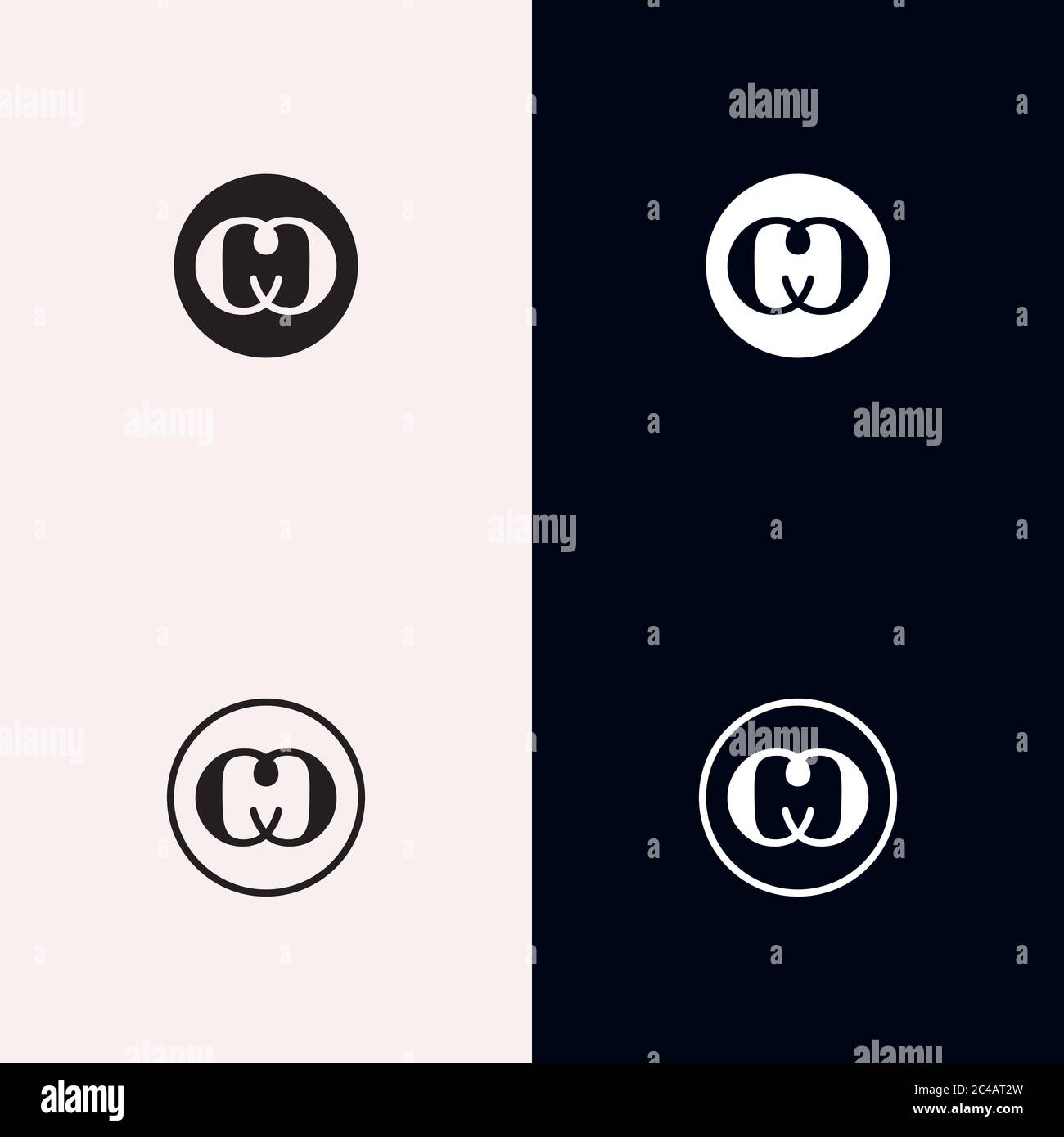 letter cm logo initial cc symbol vector eps Stock Vector Image & Art ...