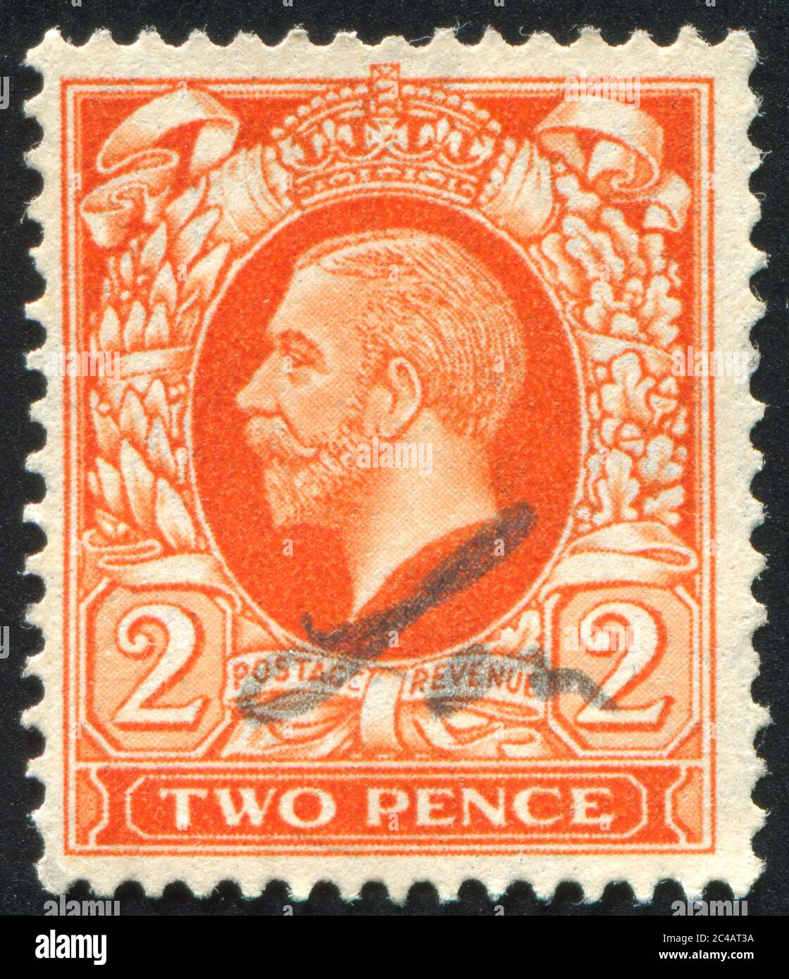 GREAT BRITAIN - CIRCA 1912: stamp printed by Great Britain, shows ...