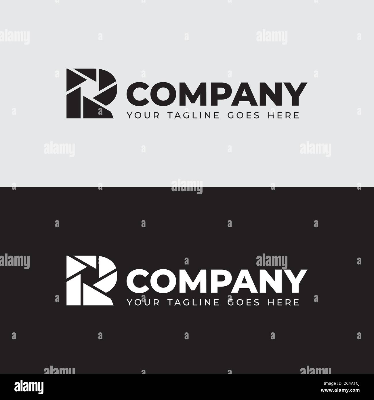 letter r photography logo vector eps Stock Vector Image & Art - Alamy