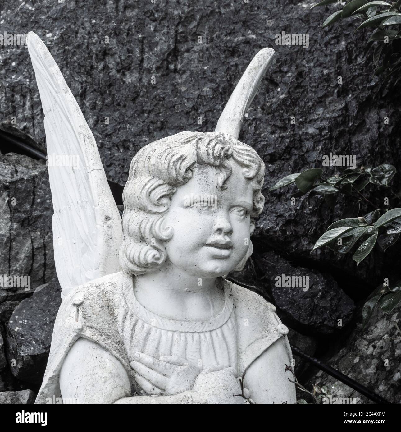 Cherub with wings hi-res stock photography and images - Alamy