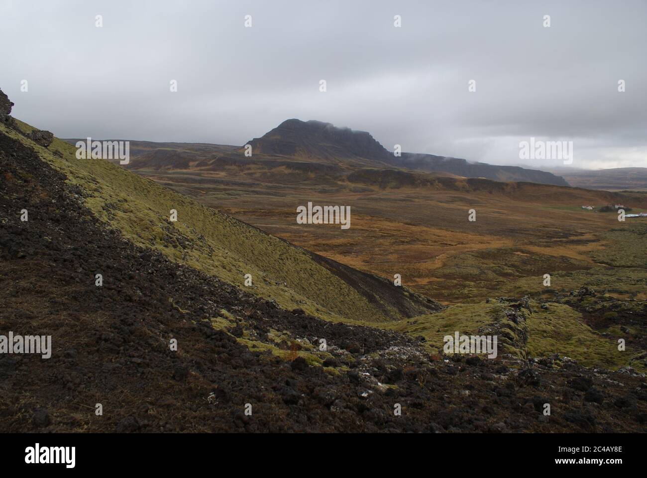 The magnificent nature of Iceland. Unique landscape, geysers, volcanoes ...