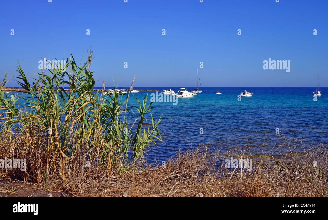 Portopalo beaches, Sicily, Italy Stock Photo - Alamy