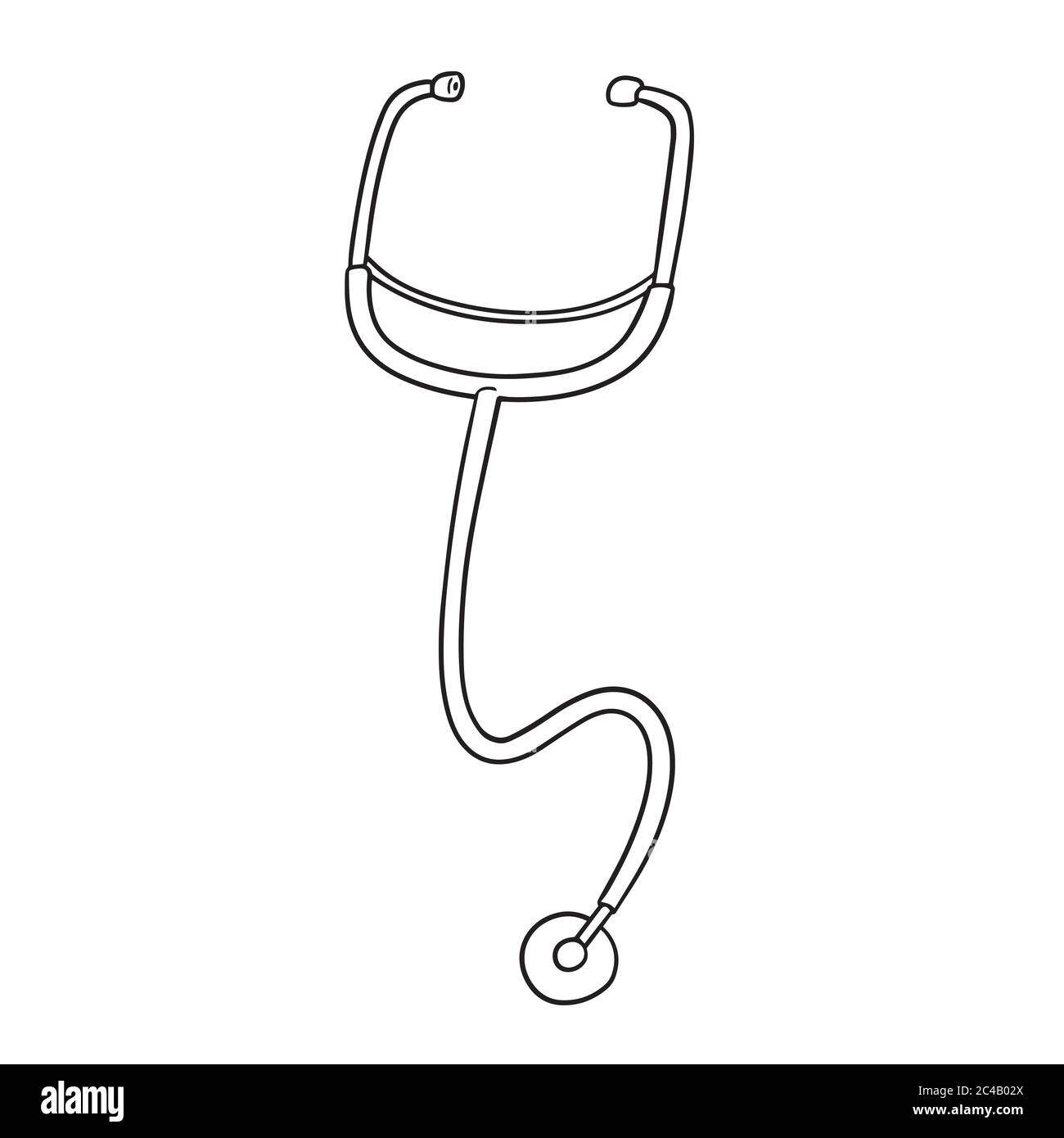 vector of stethoscope Stock Vector Image & Art - Alamy