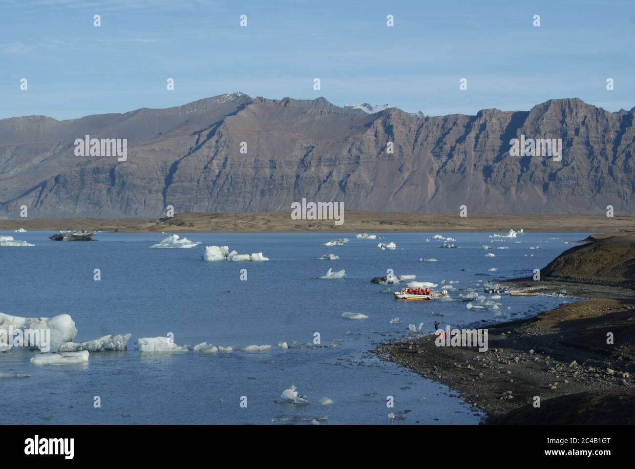 The magnificent nature of Iceland. Unique landscape, geysers, volcanoes ...