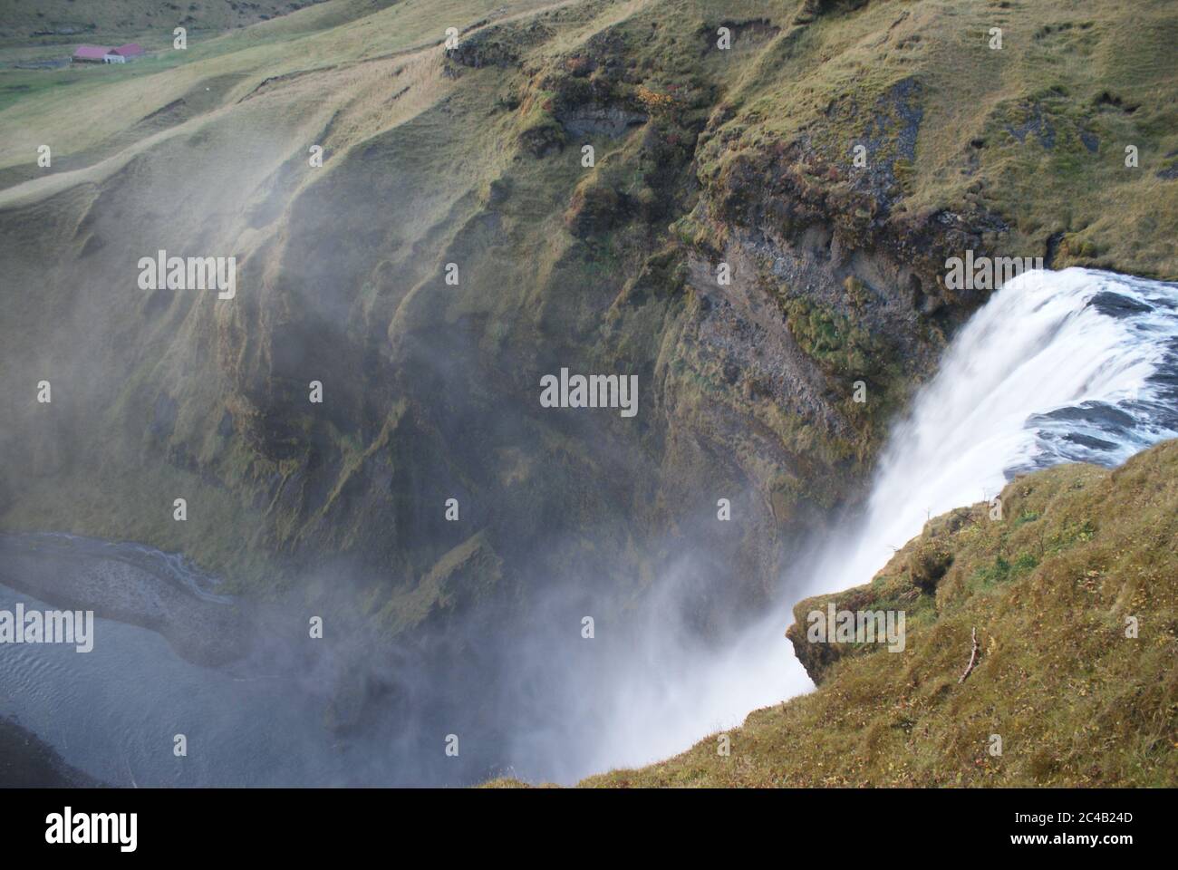 The magnificent nature of Iceland. Unique landscape, geysers, volcanoes ...