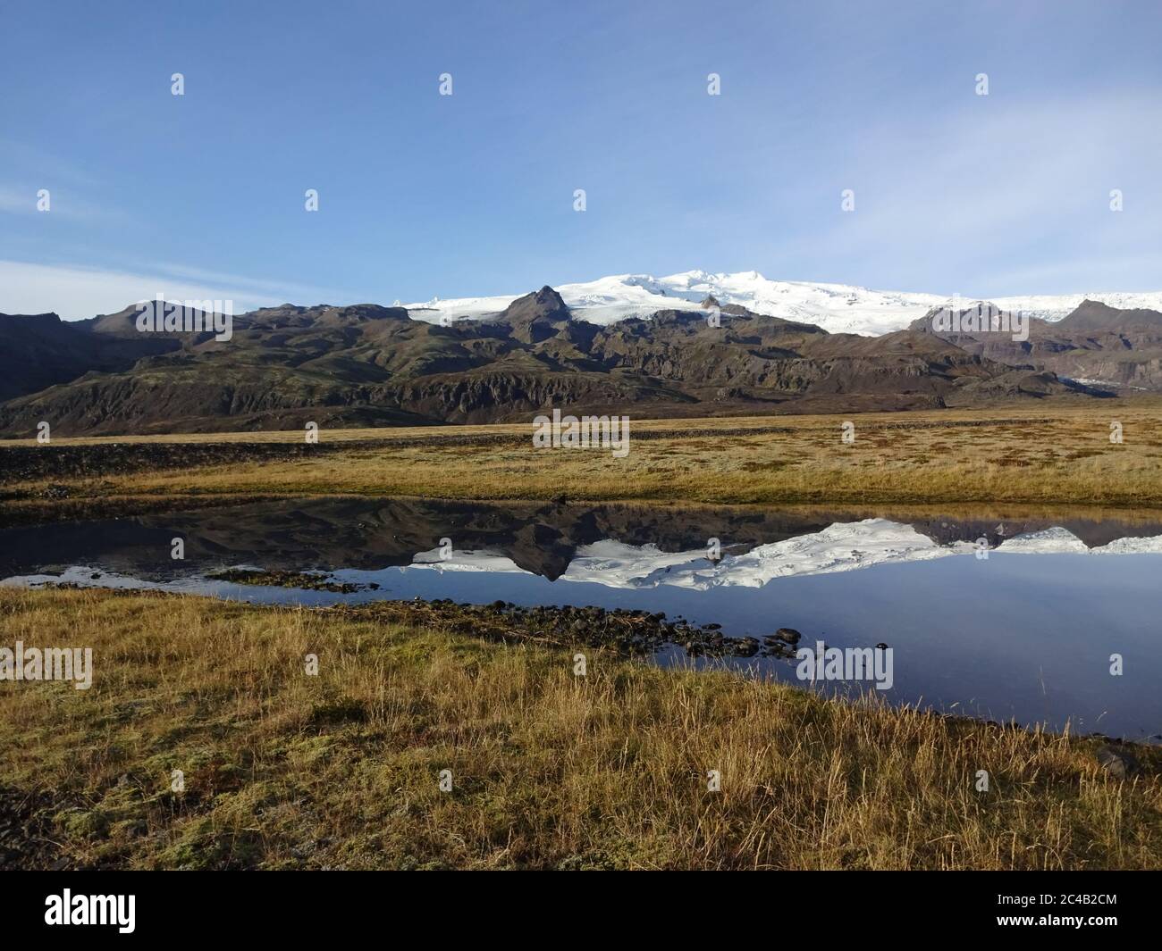 The magnificent nature of Iceland. Unique landscape, geysers, volcanoes ...
