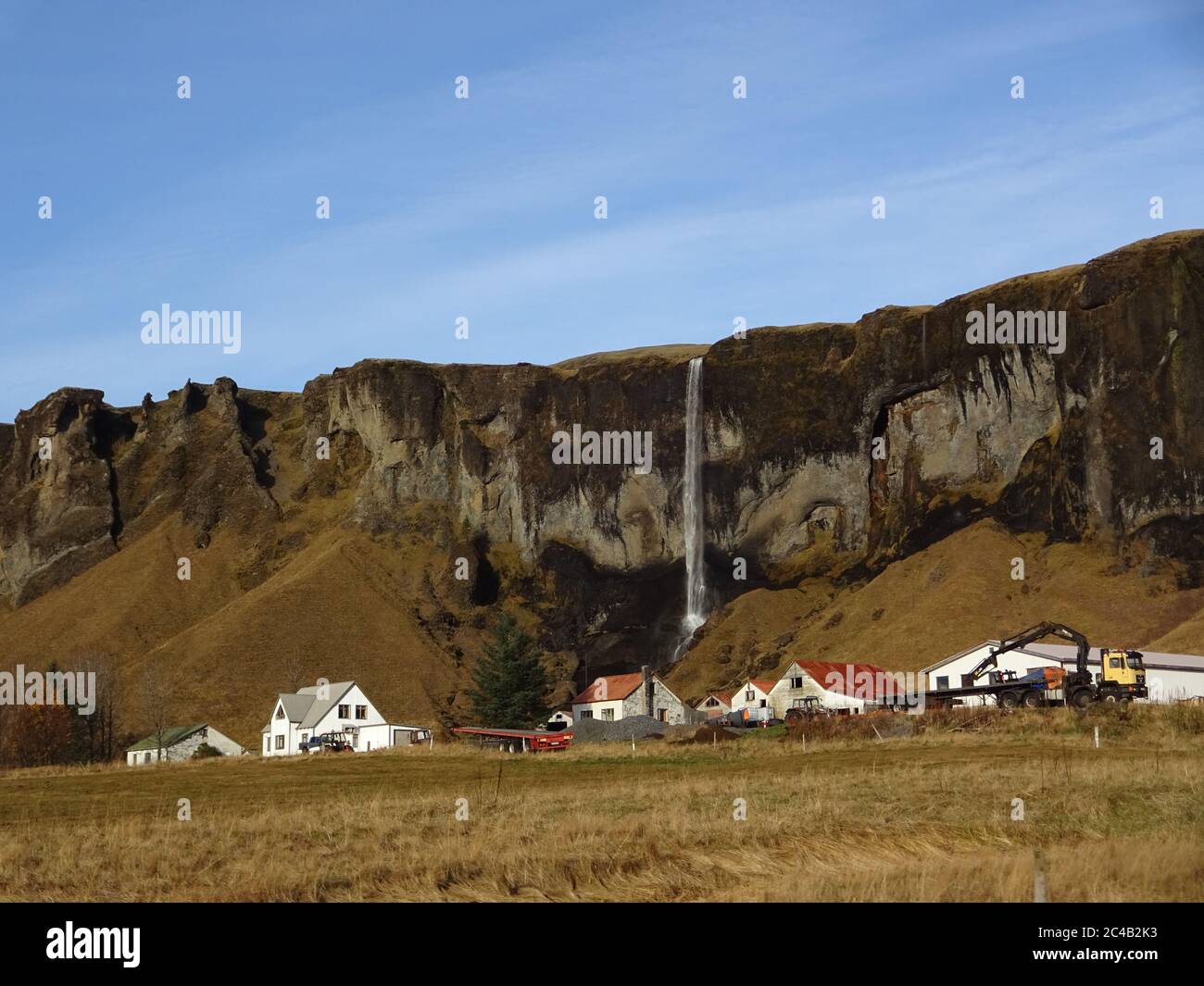 The magnificent nature of Iceland. Unique landscape, geysers, volcanoes ...