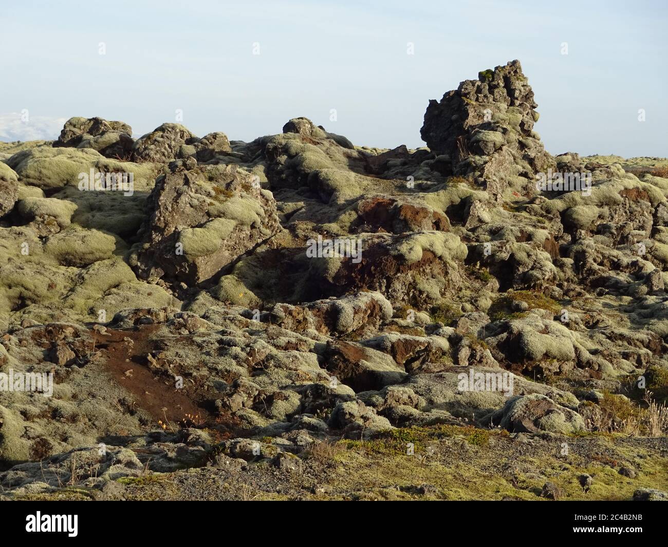 The magnificent nature of Iceland. Unique landscape, geysers, volcanoes ...
