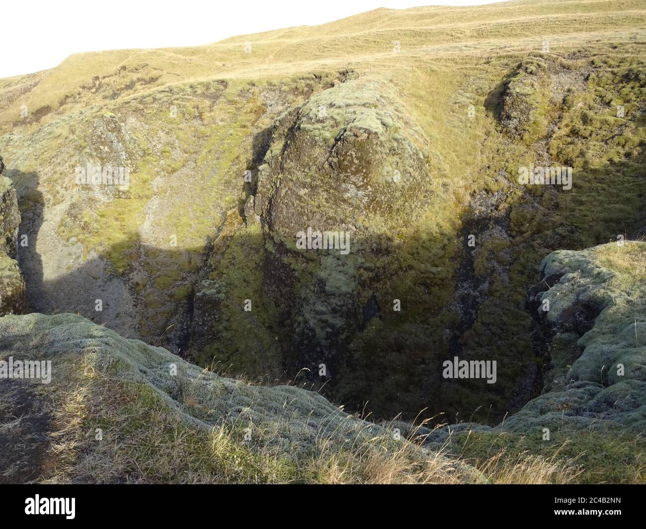 The magnificent nature of Iceland. Unique landscape, geysers, volcanoes ...