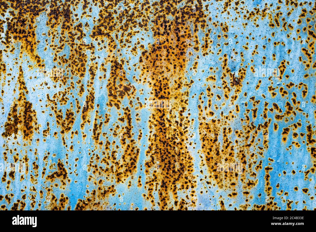 Light blue rusty metal texture Stock Photo - Alamy