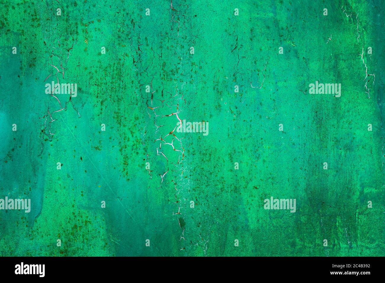Metal green aged textured hi-res stock photography and images - Alamy