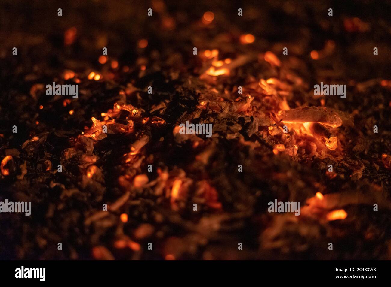 burning ashes texture with a big contrast Stock Photo - Alamy