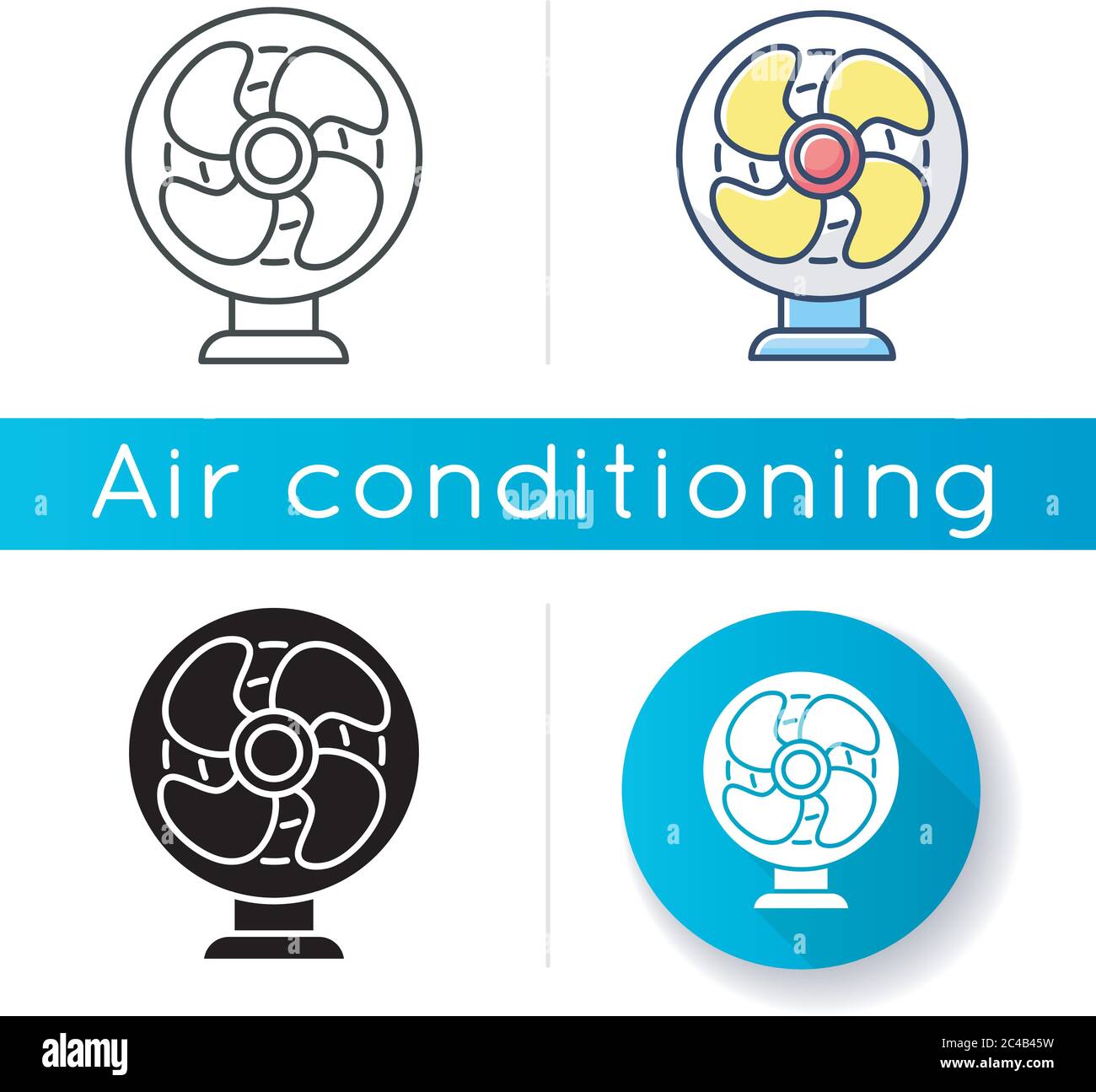 Table fan icon Stock Vector Image & Art - Alamy