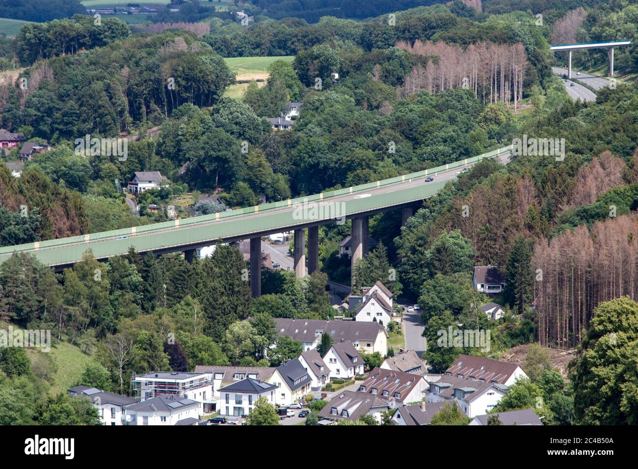 Village bridge damage hi-res stock photography and images - Alamy