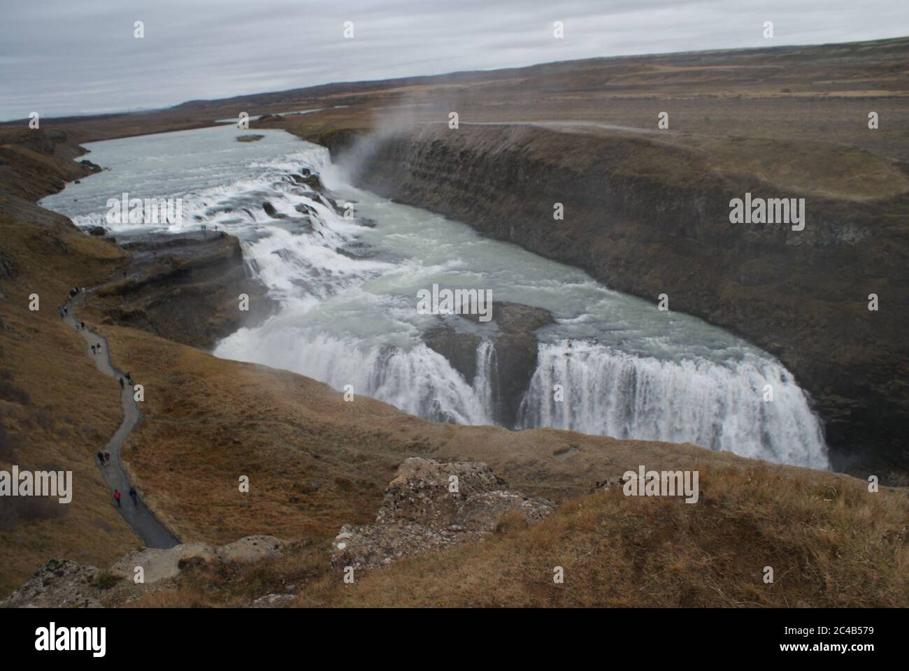 The magnificent nature of Iceland. Unique landscape, geysers, volcanoes ...