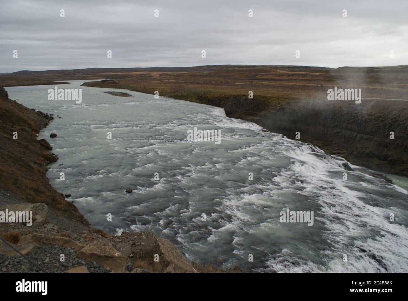 The magnificent nature of Iceland. Unique landscape, geysers, volcanoes ...