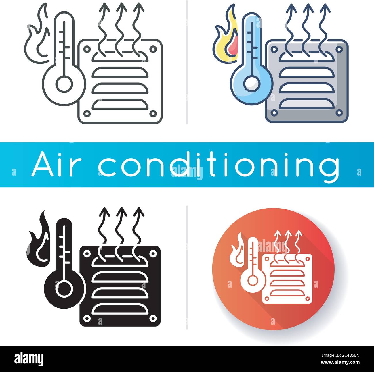 Electric heater icon Stock Vector Image & Art - Alamy