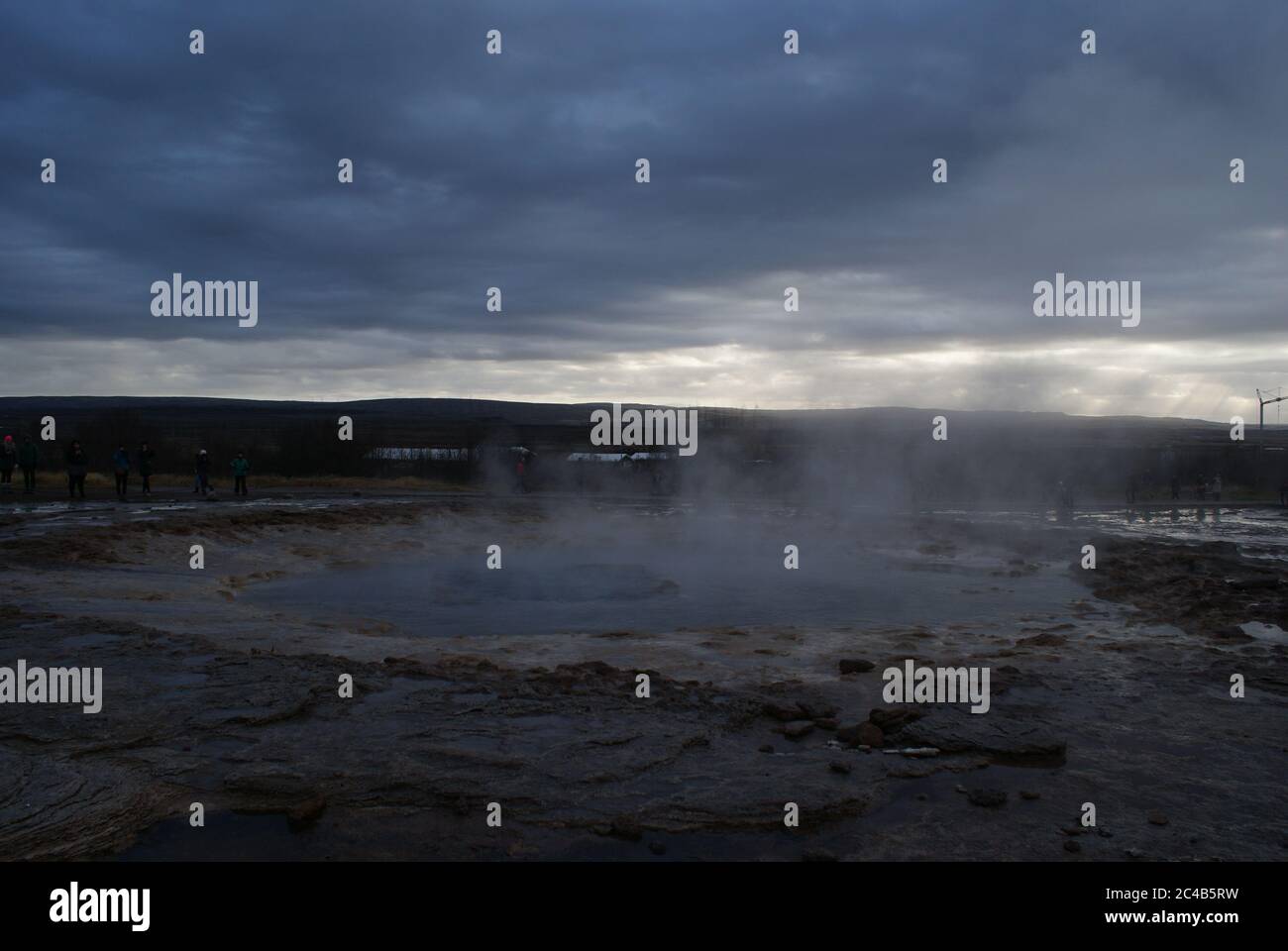 The magnificent nature of Iceland. Unique landscape, geysers, volcanoes ...