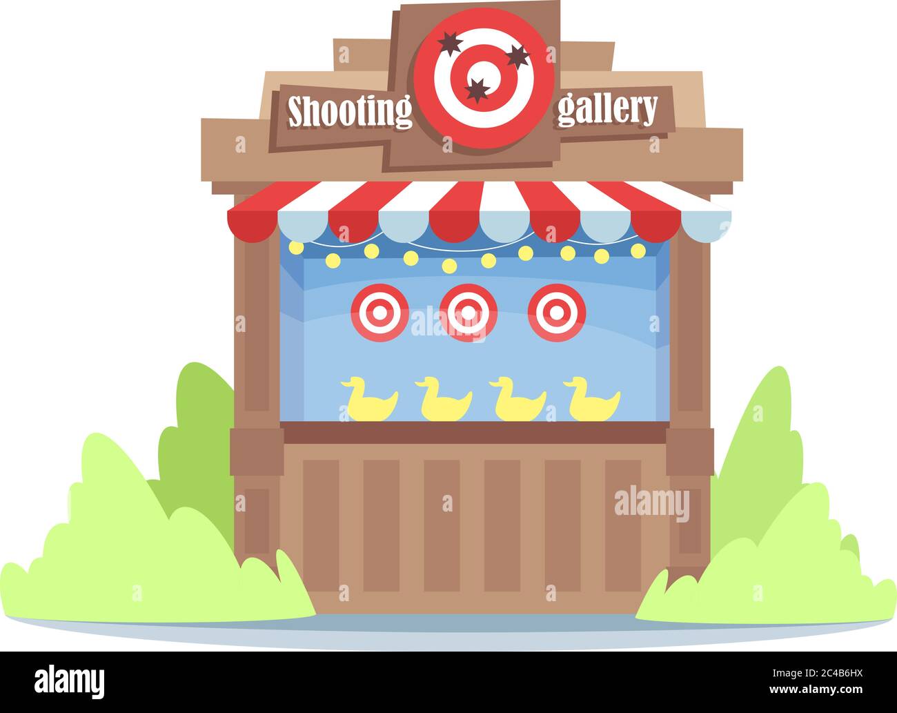 Park target shooting Cut Out Stock Images & Pictures - Alamy