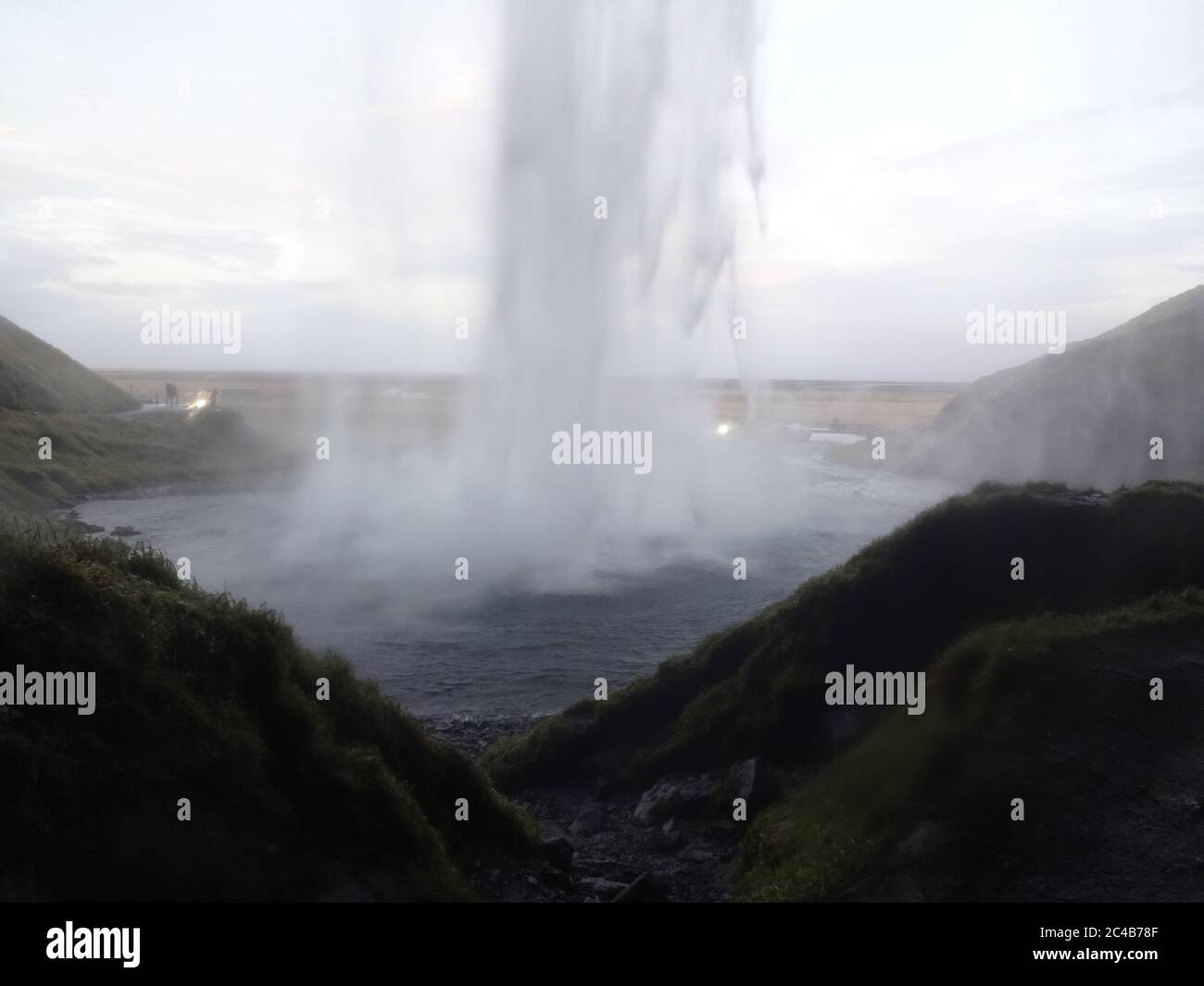 The magnificent nature of Iceland. Unique landscape, geysers, volcanoes ...