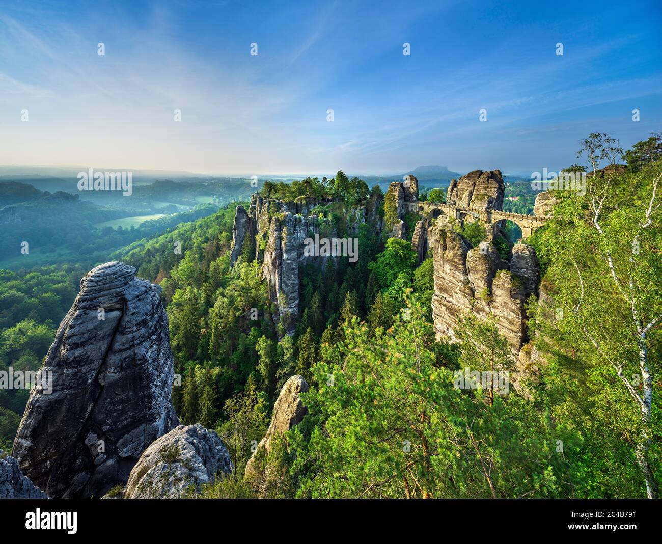 Bastei bridge hi-res stock photography and images - Alamy