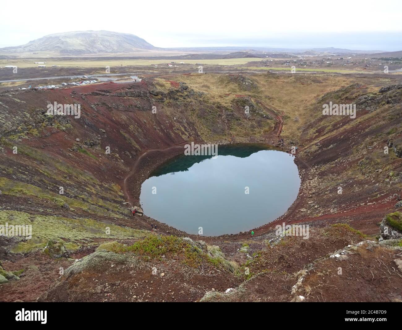 The magnificent nature of Iceland. Unique landscape, geysers, volcanoes ...