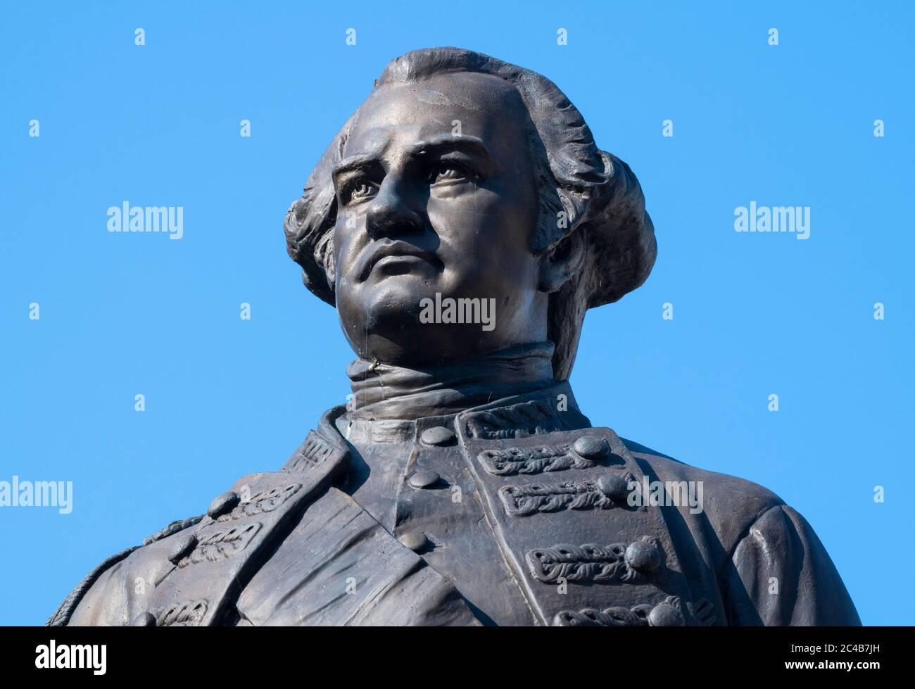 Statue of Robert Clive ('Clive of India') in Shrewsbury Square ...