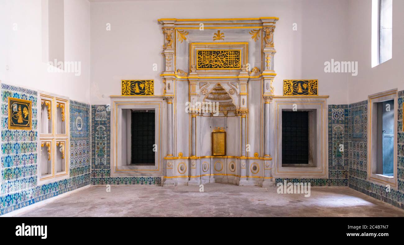 Mosque at Topkapi Palace, Istanbul, Turkey Stock Photo - Alamy