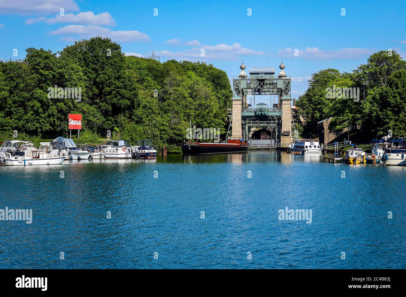 LWL Industrial Museum Ship's Hoist Henrichenburg on the Dortmund-Ems ...