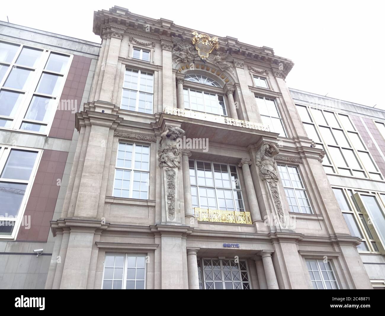 The architecture of Berlin. Modern, comfortable, liveable metropolis ...