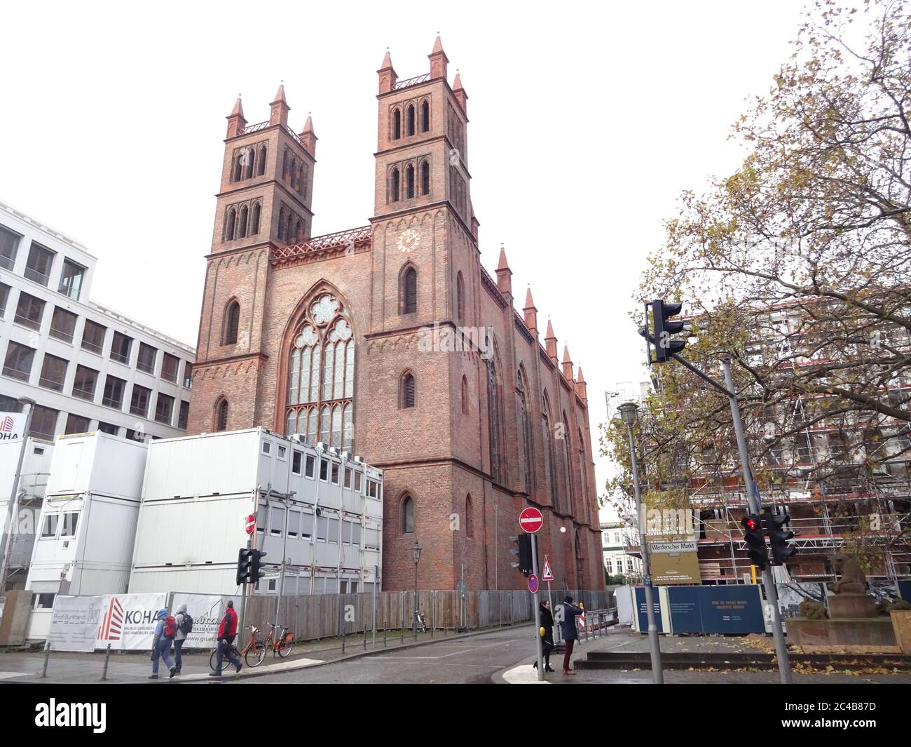 The architecture of Berlin. Modern, comfortable, liveable metropolis ...