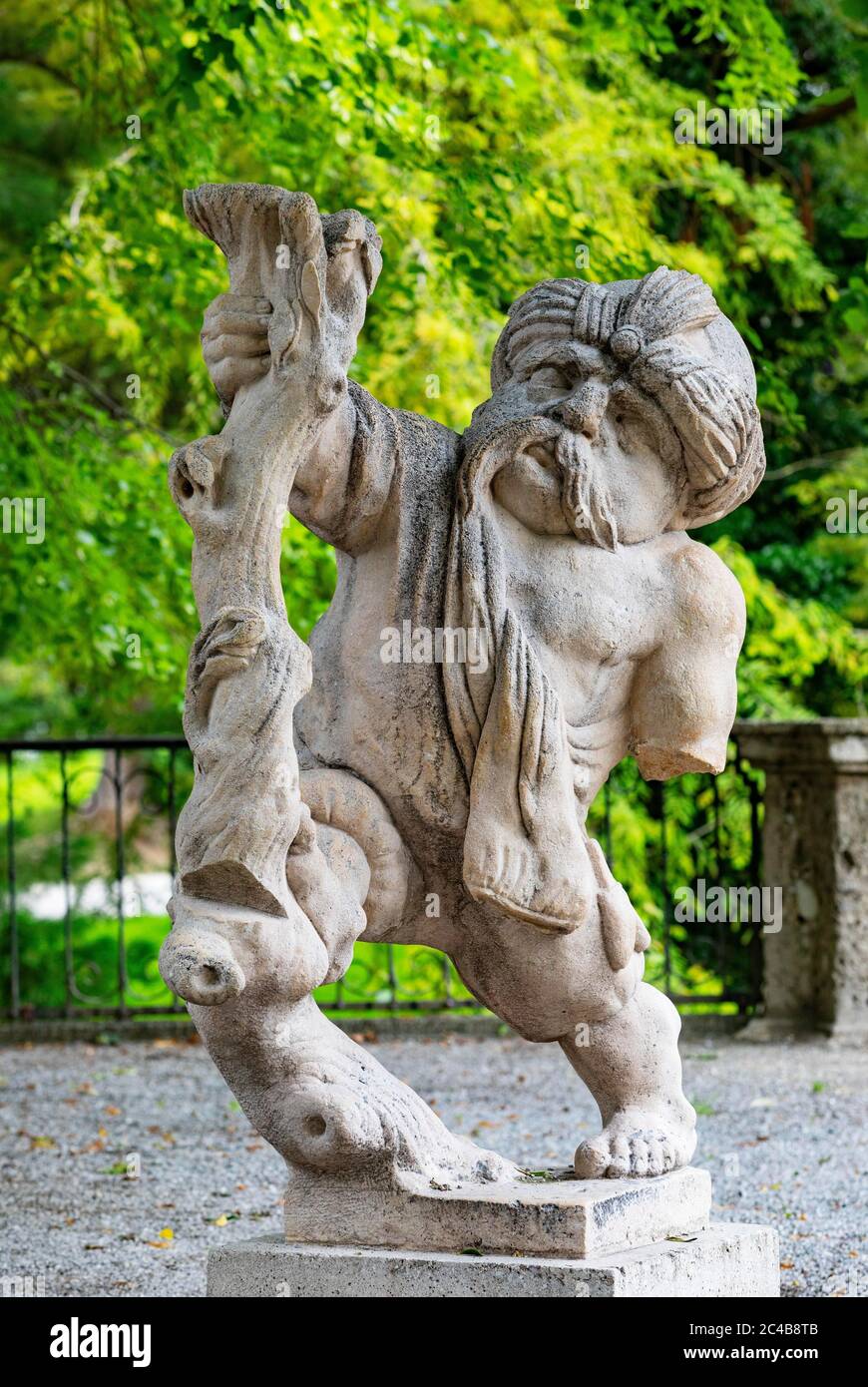 Dwarf with turban, dwarf garden, dwarf garden in the Mirabell Garden ...