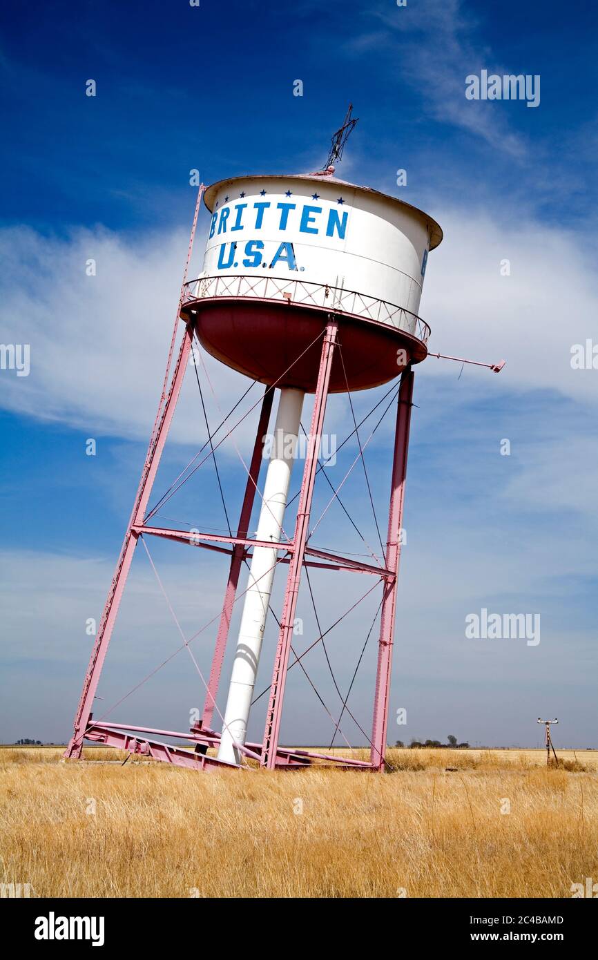 Leaning Tower of Texas, Historic Route 66 Landmark, Groom, Texas, USA ...