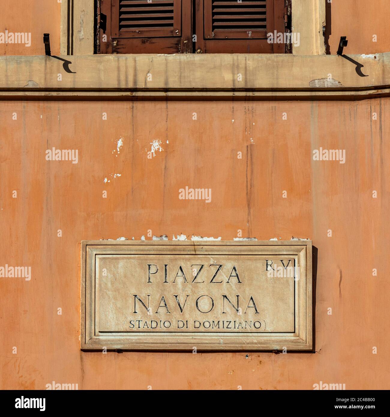 Neptune piazza sign hi-res stock photography and images - Alamy