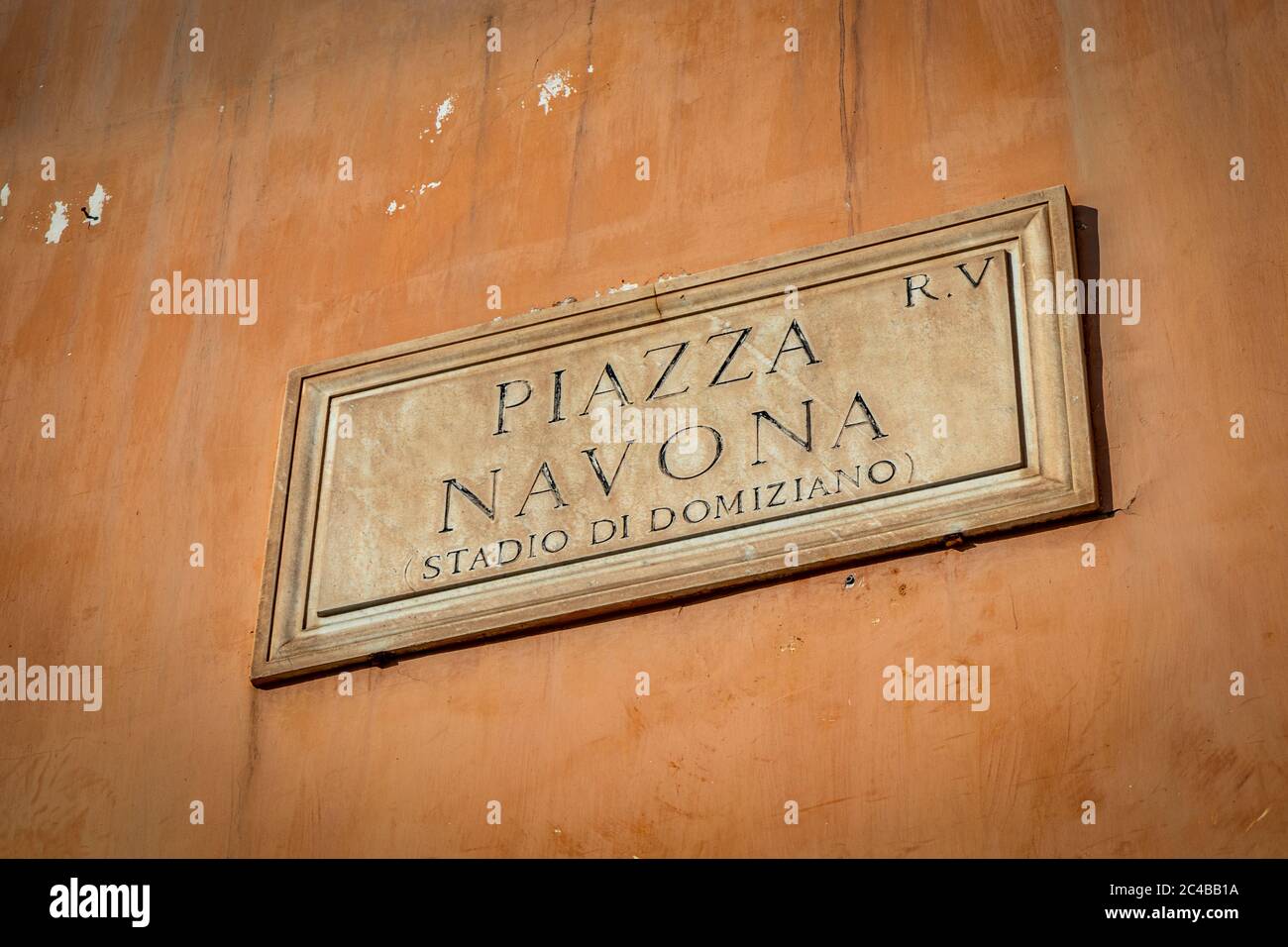 Neptune piazza sign hi-res stock photography and images - Alamy