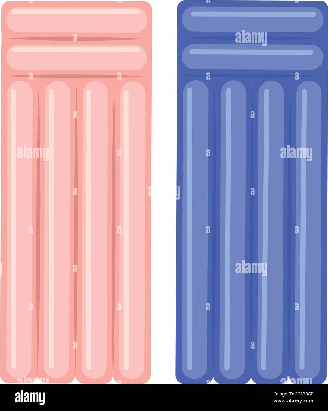 Pool floats design, Summer vacation tropical relaxation outdoor nature ...