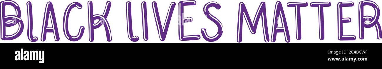 Black lives matter lettering design of Protest justice and racism theme ...