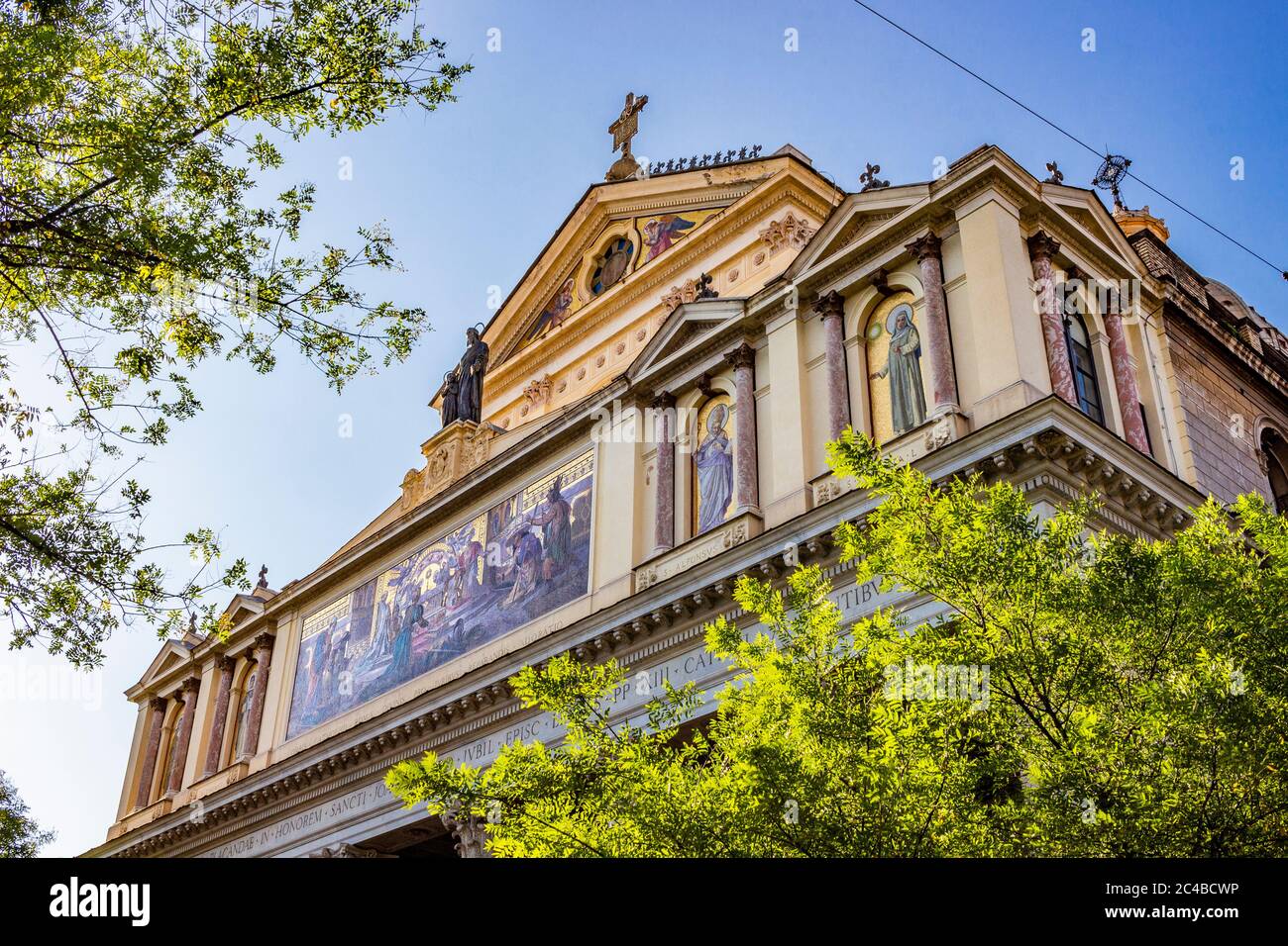 The beautiful church of San Gioacchino in Prati; in the prestigious ...