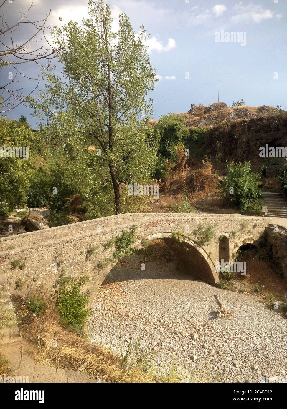 Old stone bridge in Podgorica Stock Photo - Alamy