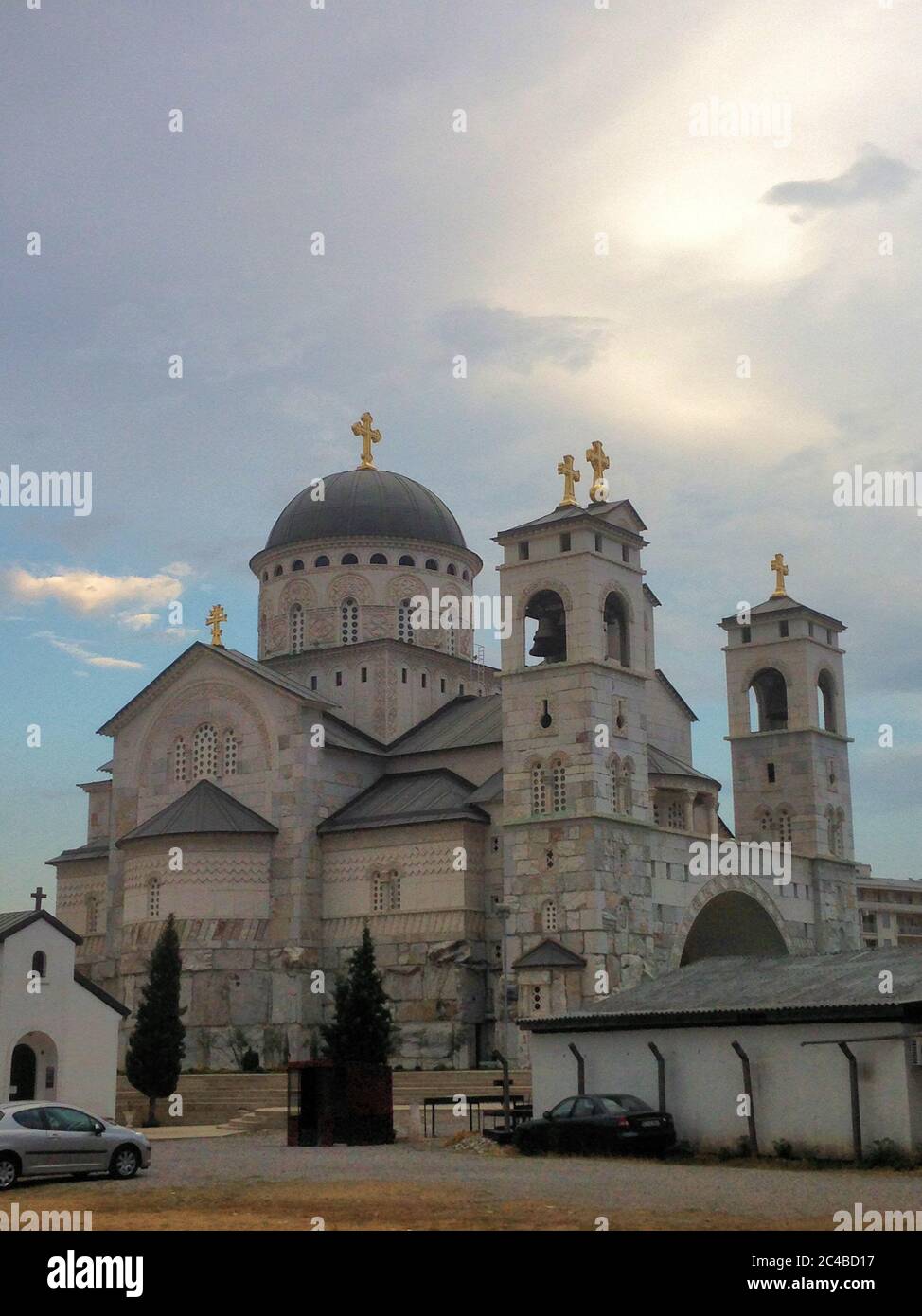 Catholic church in Podgorica Stock Photo - Alamy